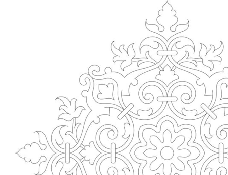 Khattai / Patterns Digital / Plan / Carpet Map / Linear Design ...