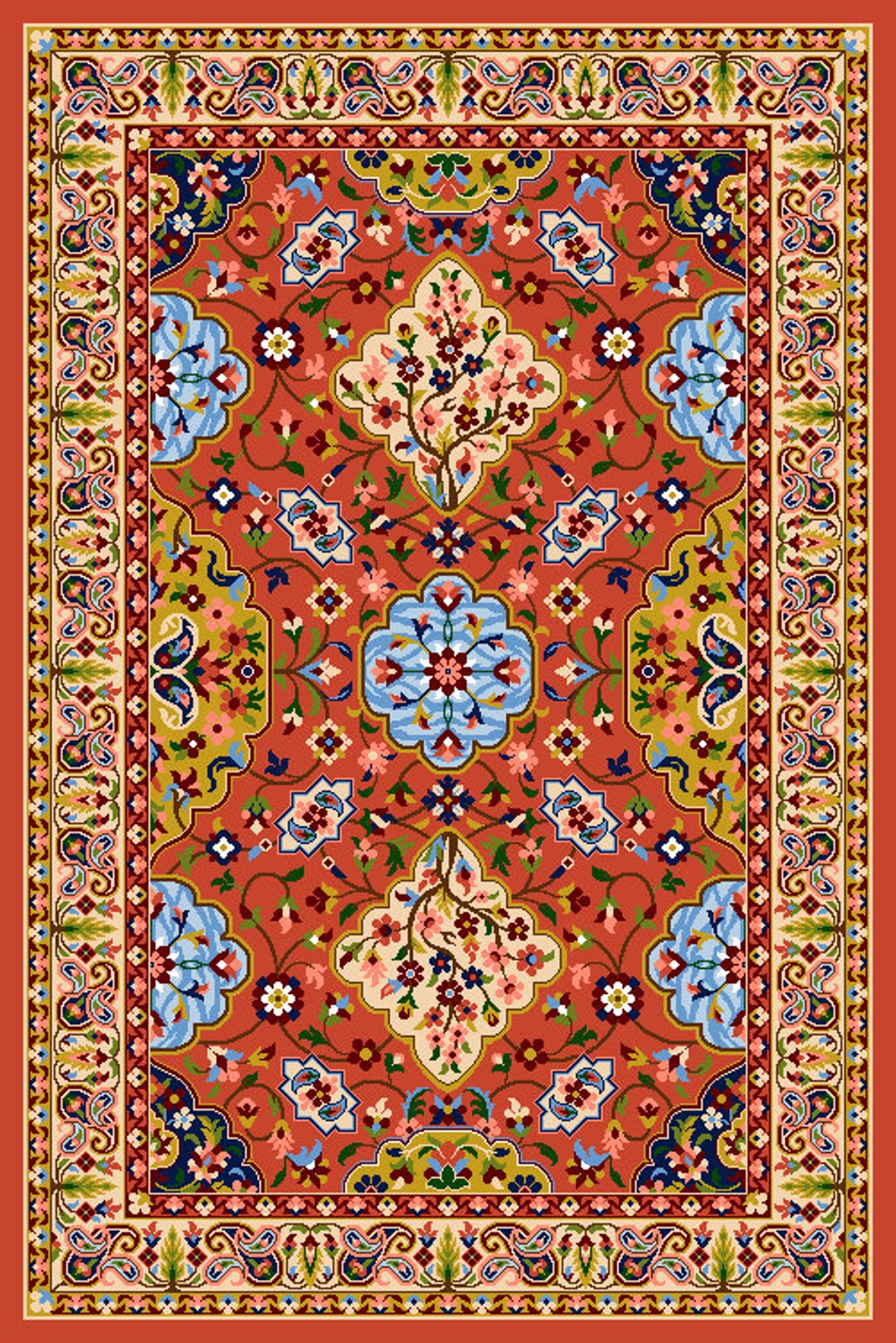 Patterned Rug / Patterns Digital / Carpets / Carpet Map / Rug / Map ...
