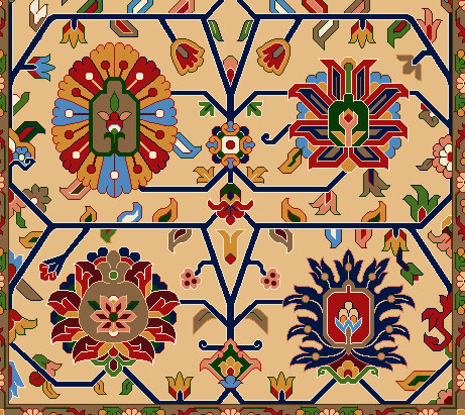 Patterned Rug / Patterns Digital / Carpets / Carpet Map / Rug / Map - Etsy