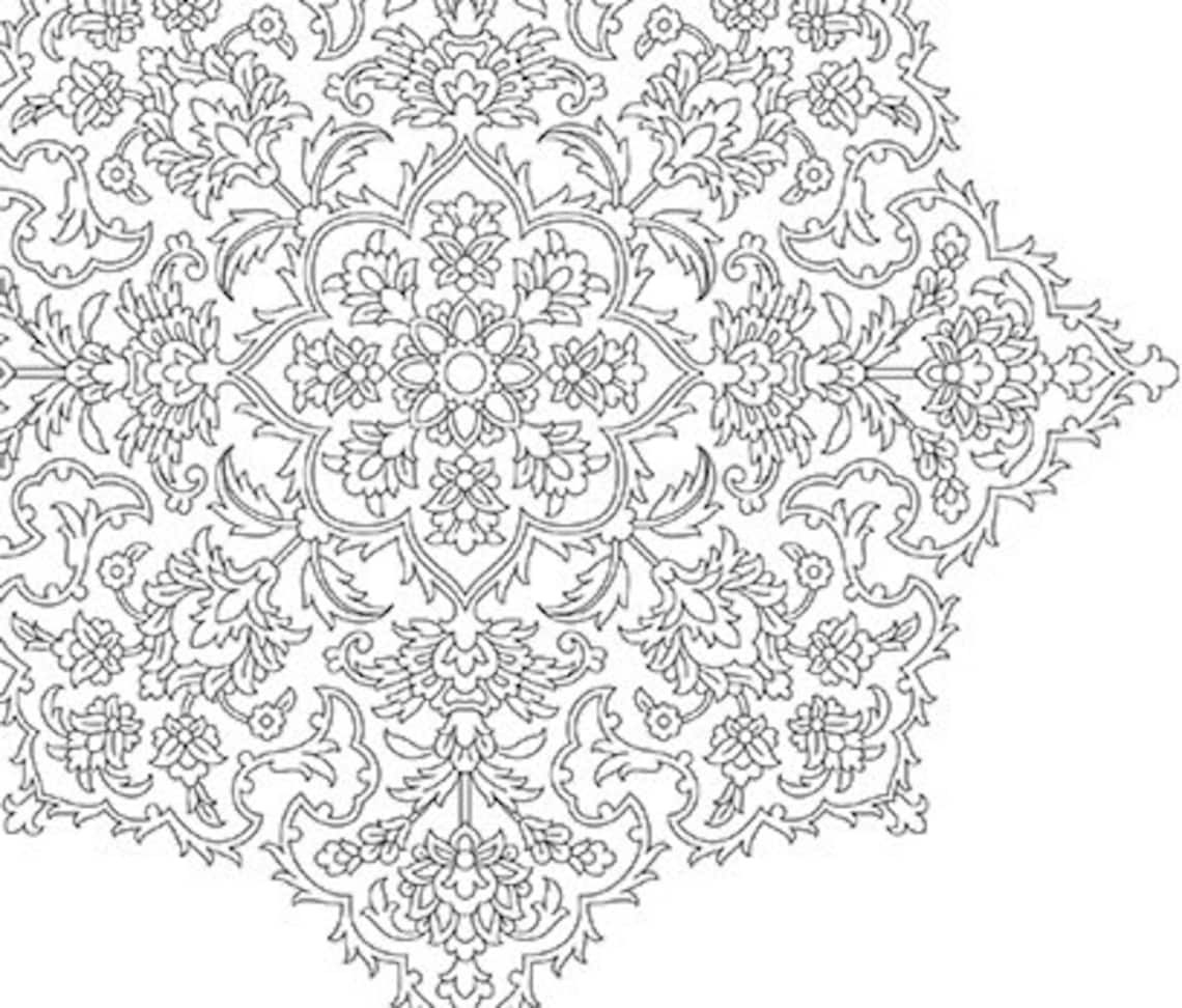 Khattai / Patterns Digital / Plan / Carpet Map / Linear Design ...