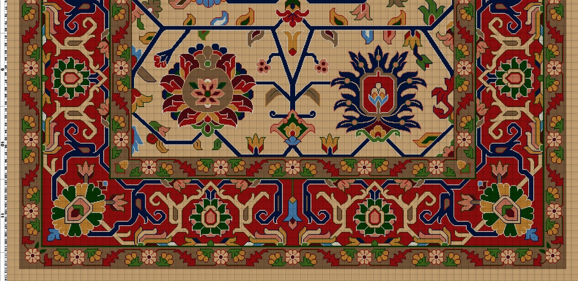 Patterned Rug / Patterns Digital / Carpets / Carpet Map / Rug / Map - Etsy