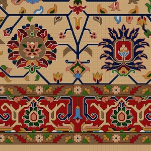 Patterned Rug / Patterns Digital / Carpets / Carpet Map / Rug / Map - Etsy