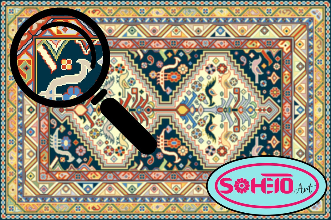 Patterned Rug / Patterns Digital / Plan / Carpet Map / Rug / Map ...