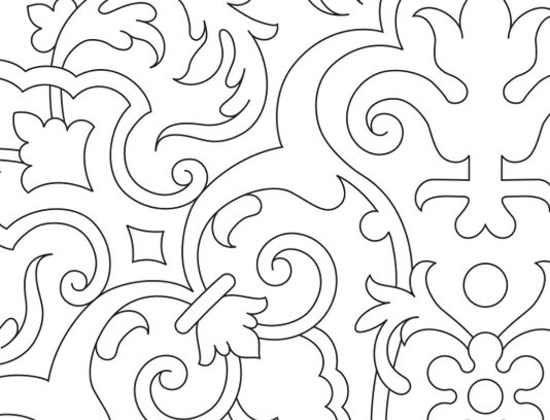 Khattai / Patterns Digital / Plan / Carpet Map / Linear Design ...