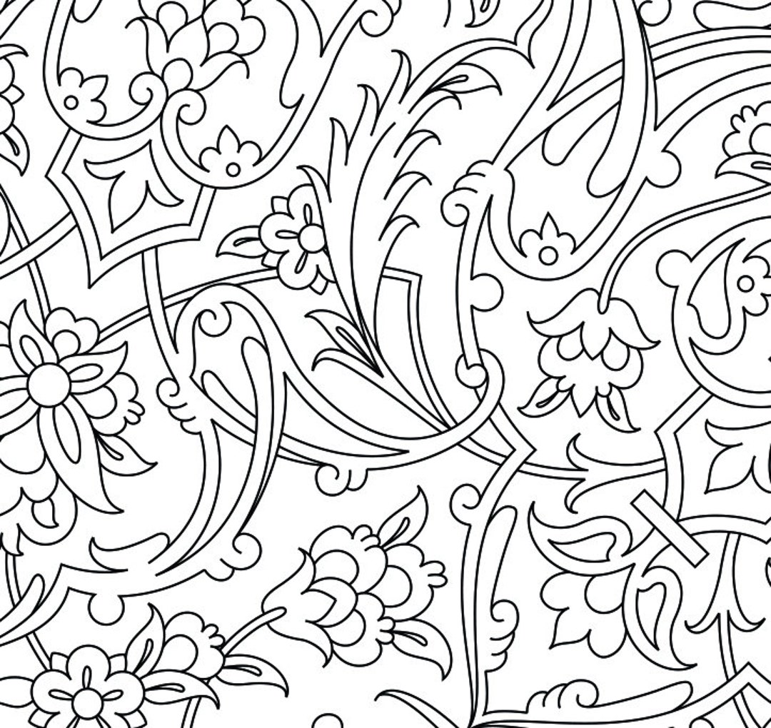 Khattai / Patterns Digital / Plan / Carpet Map / Linear Design ...