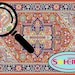 Patterned Rug / Patterns Digital / Plan / Carpet Map / Rug / Map ...