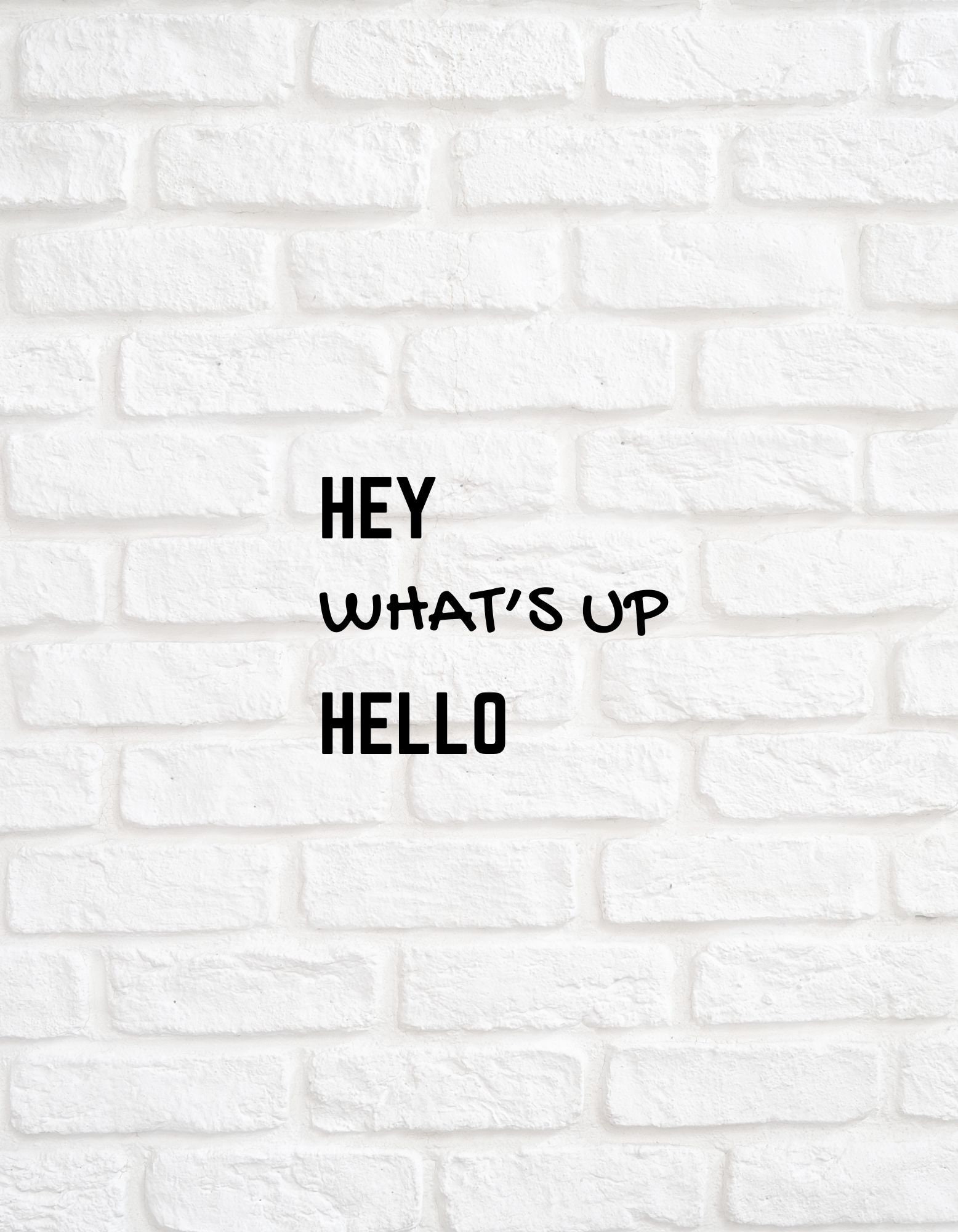 Hey What’s up Hello Digital Download. - Etsy