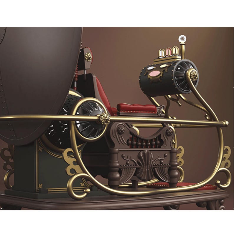 The Time Machine 1960 Future Travel Floodlight - Figurines & Knick ...