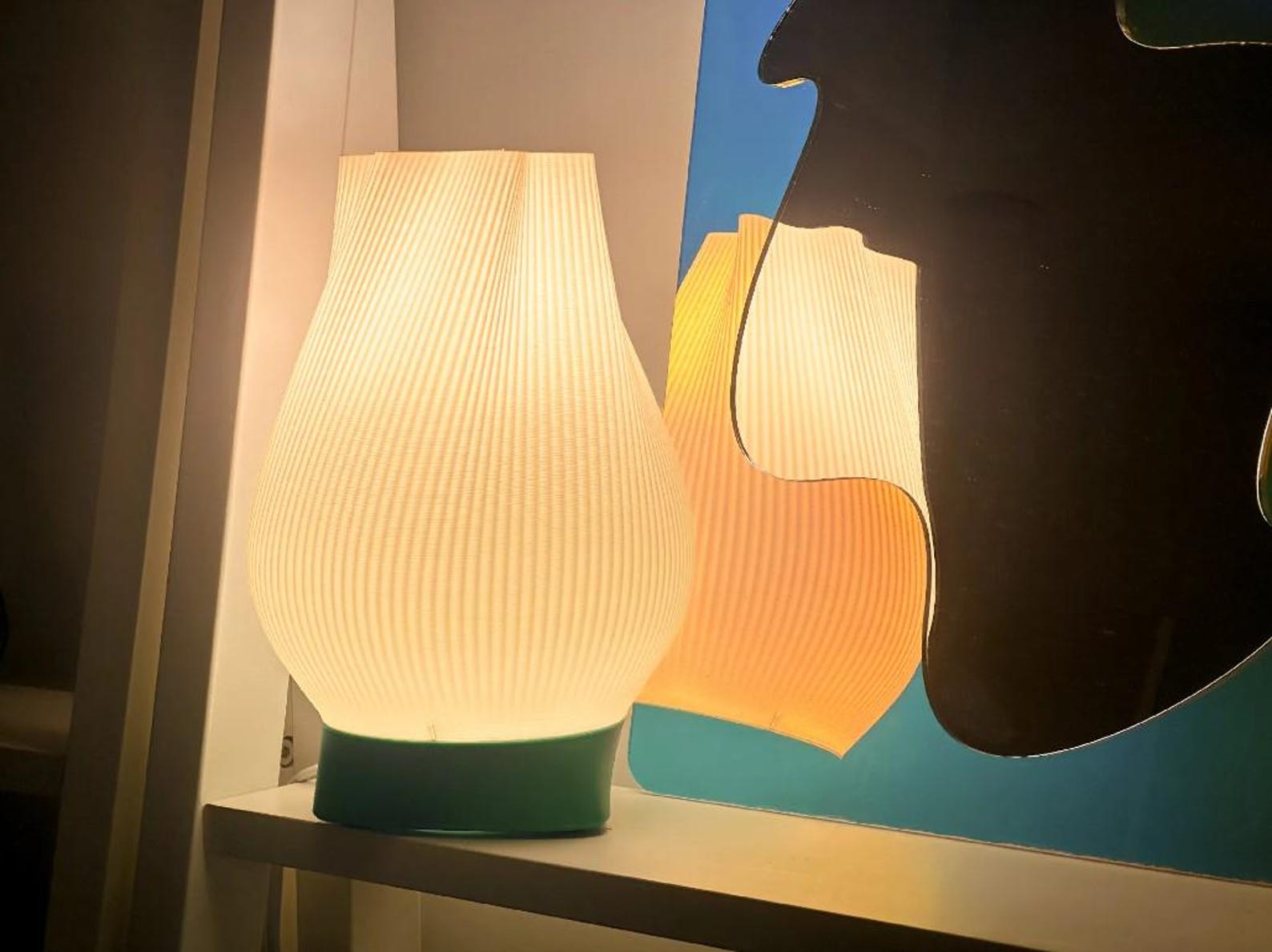 Modern Design Table and Night Lamp Model:tulip - Etsy