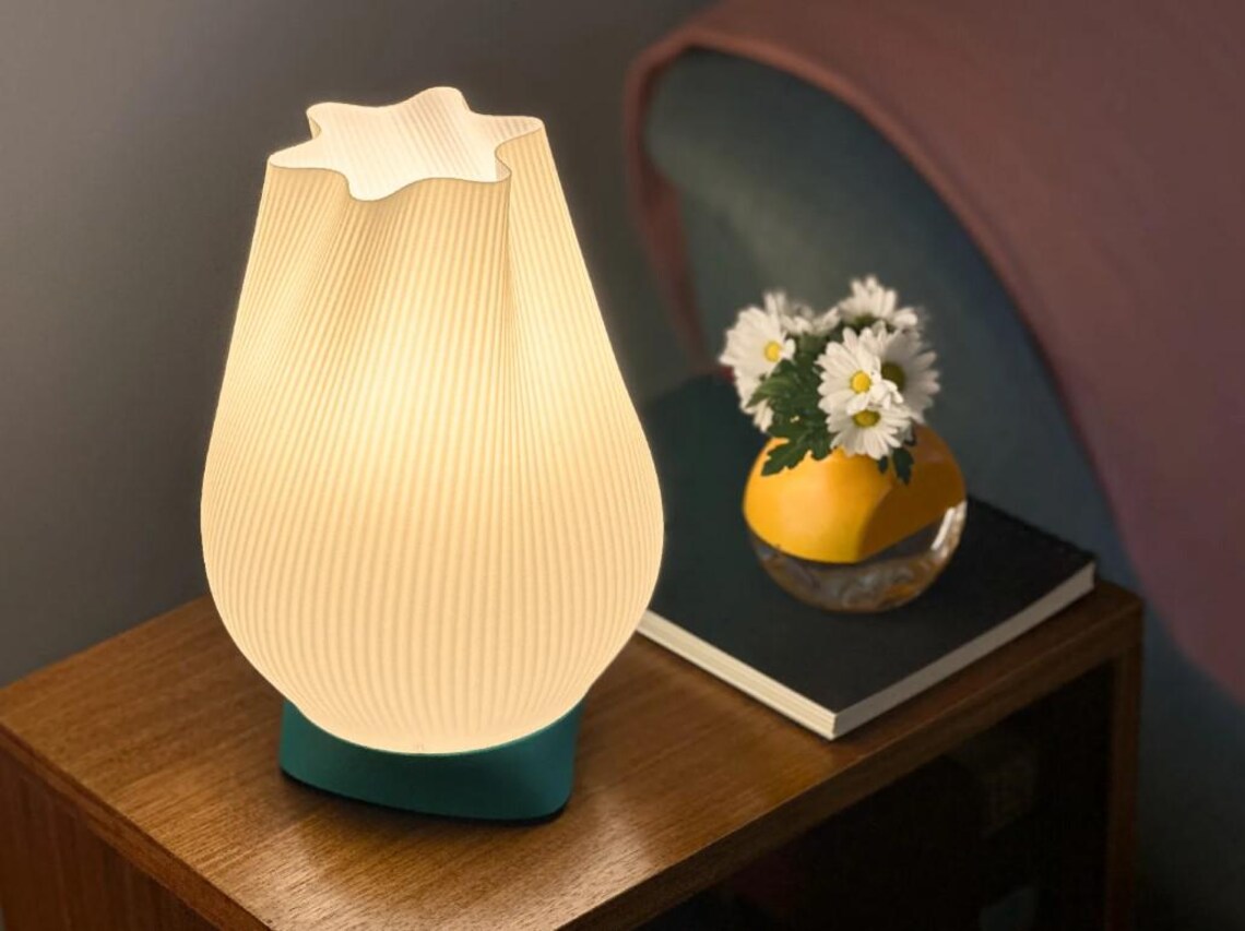 Modern Design Table and Night Lamp Model:tulip - Etsy