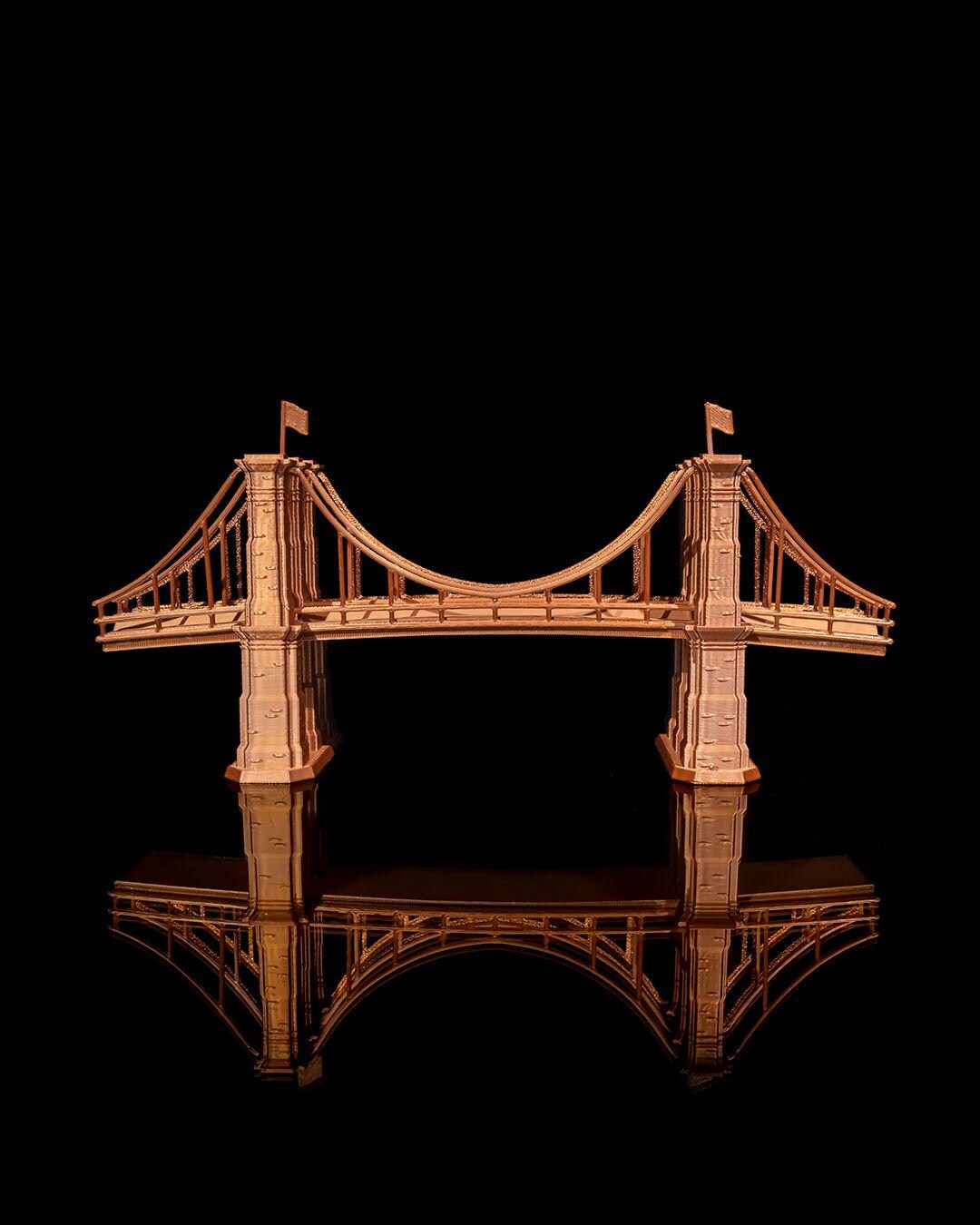 Brooklyn Bridge Model | New York Landmark | Desk Sculpture - Etsy