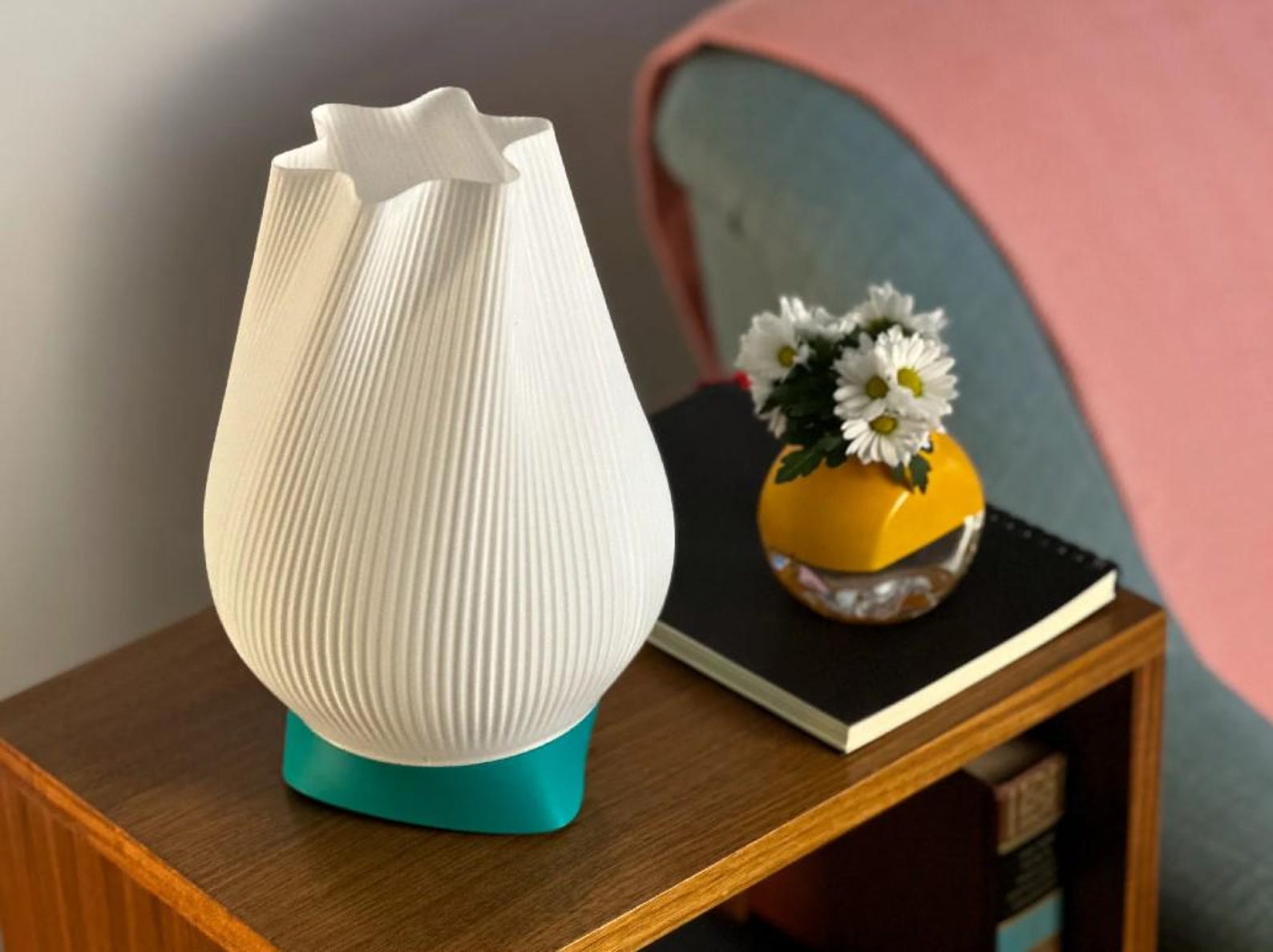 Modern Design Table and Night Lamp Model:tulip - Etsy