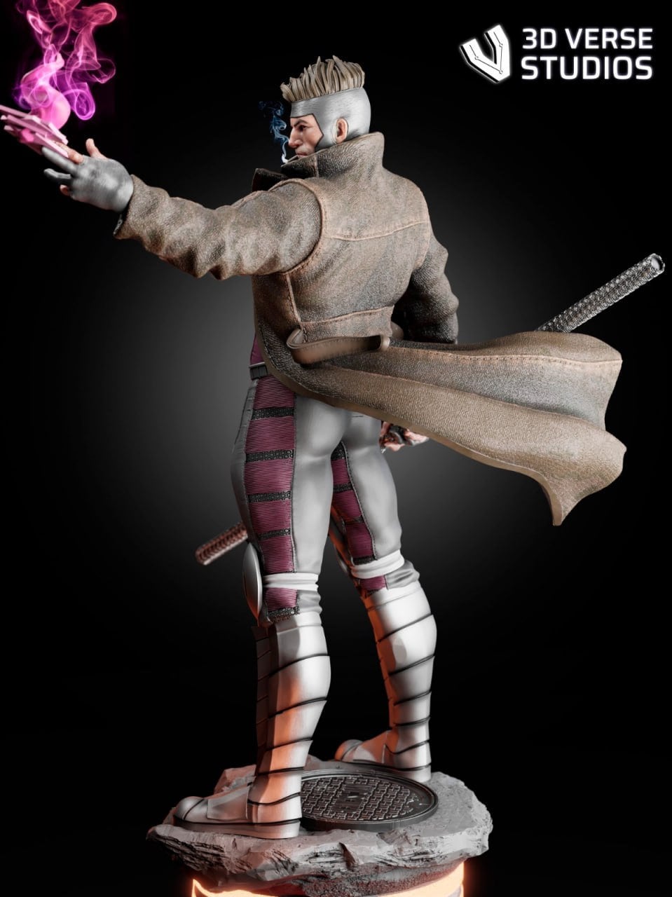 Gambit Fan Art Resin Miniature: A Must-have for Card Game Enthusiasts ...