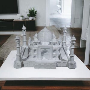 Taj Mahal Model | Indian Landmark Replica | Desk Sculpture - Etsy