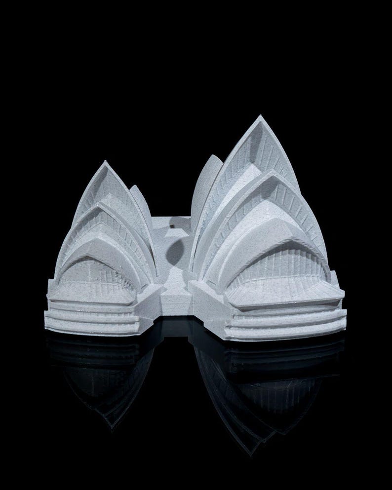 Sydney Opera House Model | Iconic Landmark Replica | Desk Sculpture - Etsy