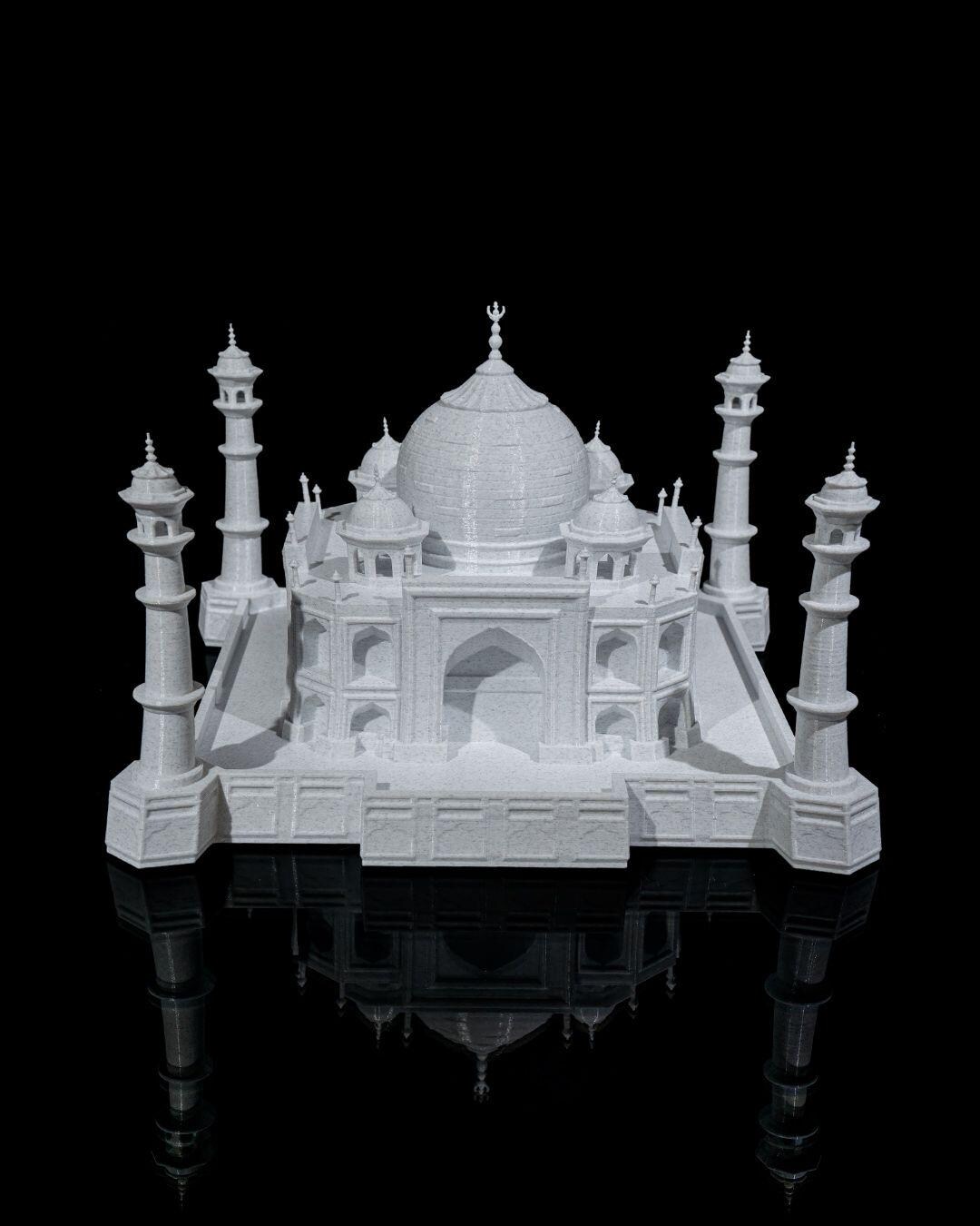 Taj Mahal Model | Indian Landmark Replica | Desk Sculpture - Etsy