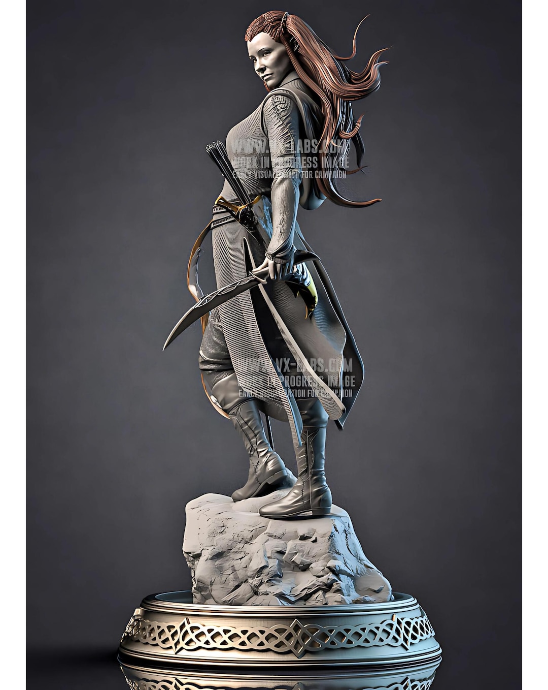 Lord of the Rings Tauriel Figure: 3D Printed, Hand-painted - Etsy