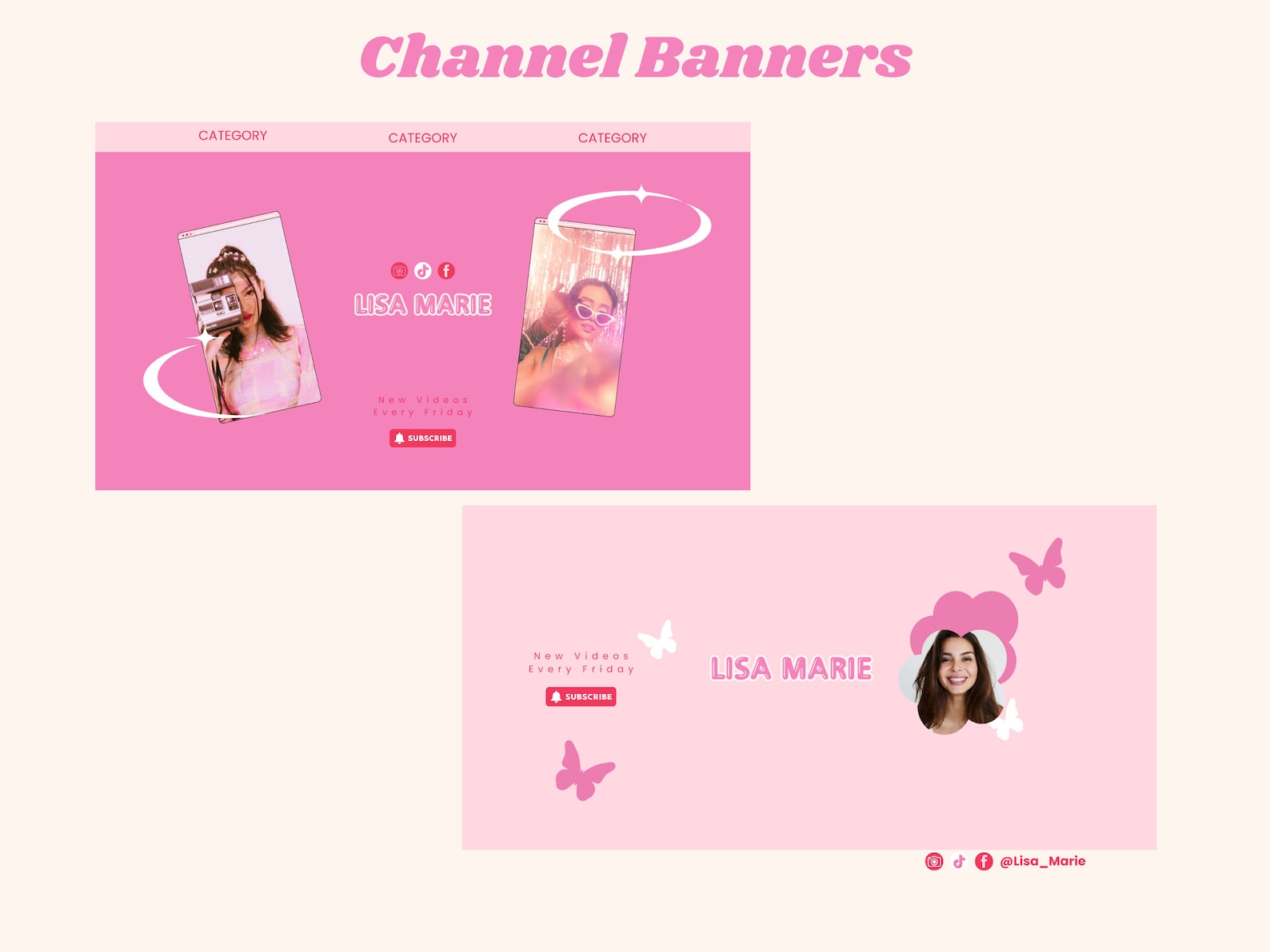 Youtube Banner Template, Youtube Intro, Youtube Outro, Thumbnails ...