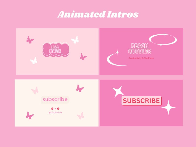 Youtube Banner Template, Youtube Intro, Youtube Outro, Thumbnails ...