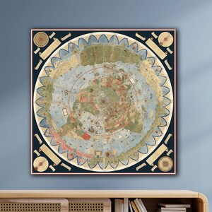1587 Urbano Monte Map of the World - Etsy