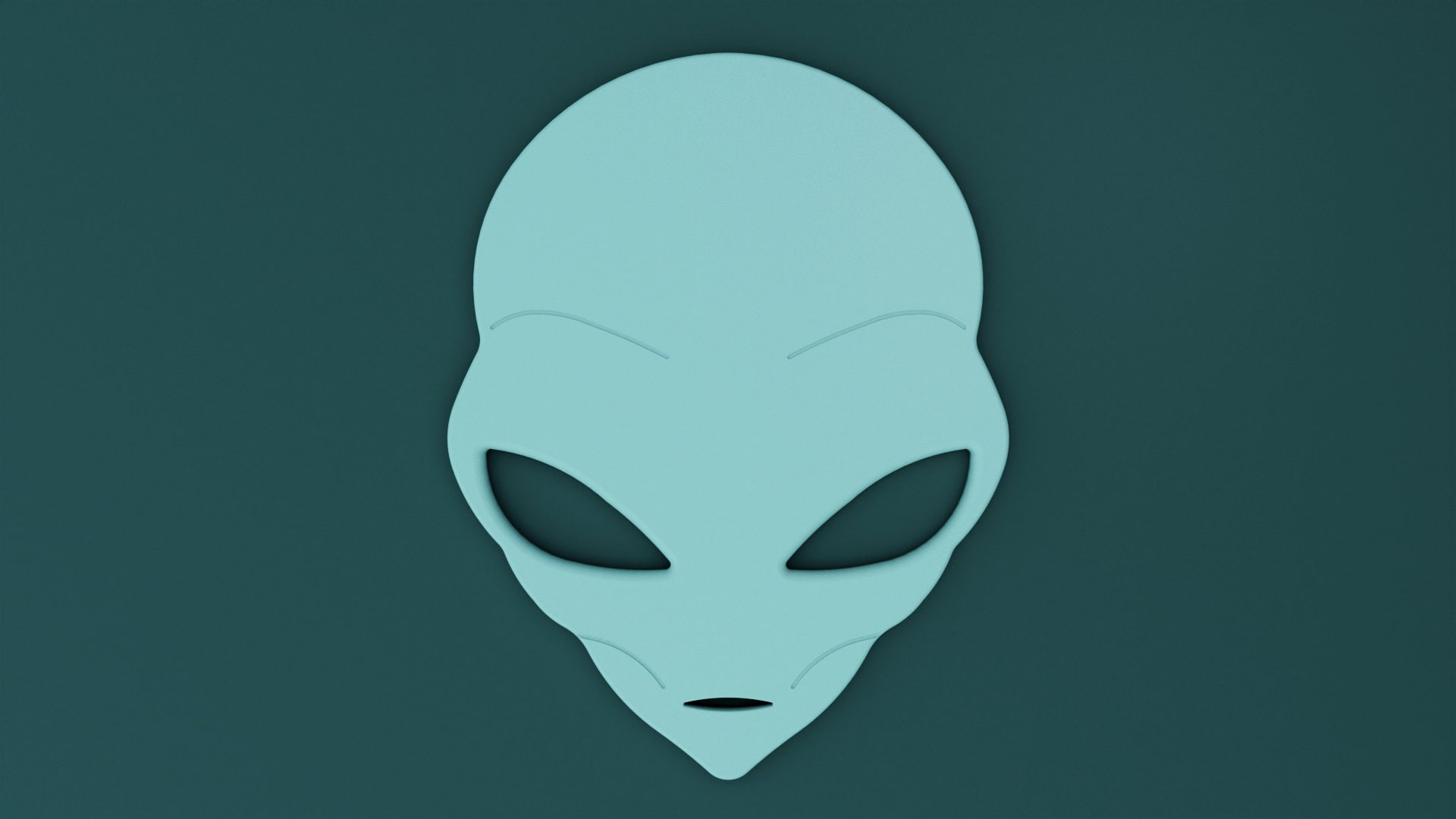 UFO, Alien Head, DXF File for Cnc Machine - Etsy