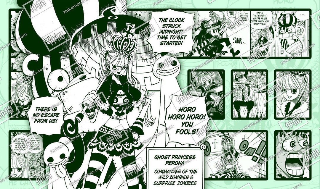 Digital Download Perona green One Piece TCG Playmat - Etsy