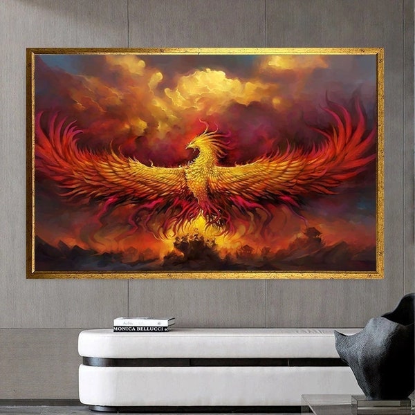 Dragon Phoenix Wall - Etsy