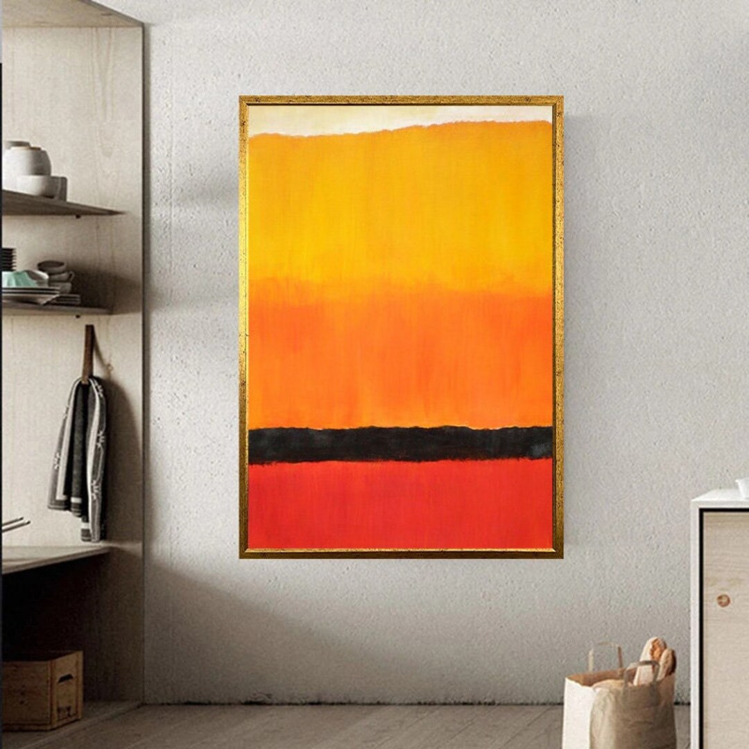 Mark Rothko Canvas Wall Art, Mark Rothko Canvas Print Art, Mark Rothko ...