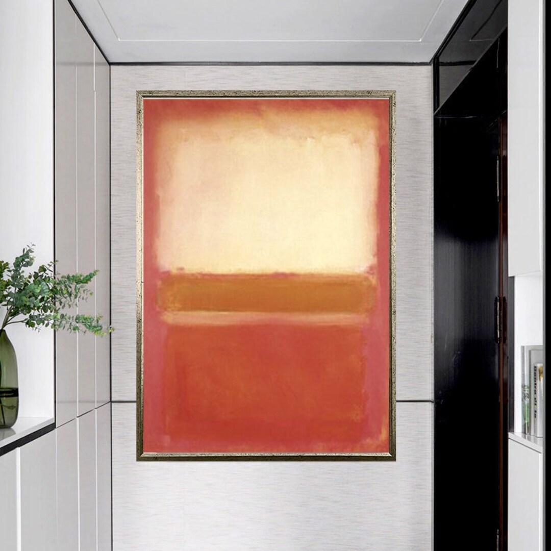 Mark Rothko Canvas Wall Art, Mark Rothko Wall Art, Minimalist Art ...