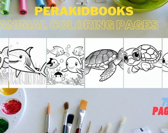 Under the Sea Coloring Pages Printable, Ocean Coloring Pages, Sea ...