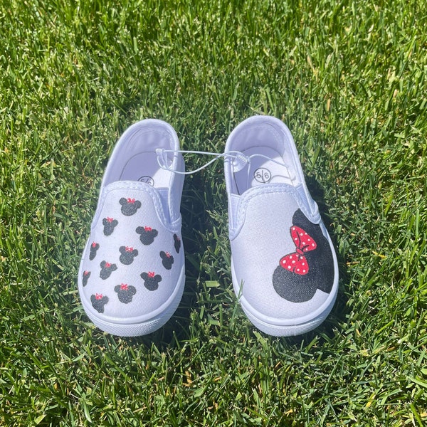 Minnie Mouse Shoes - Etsy