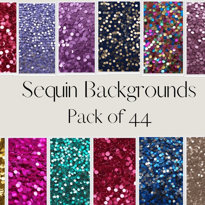 Glitter Digital Paper - Etsy