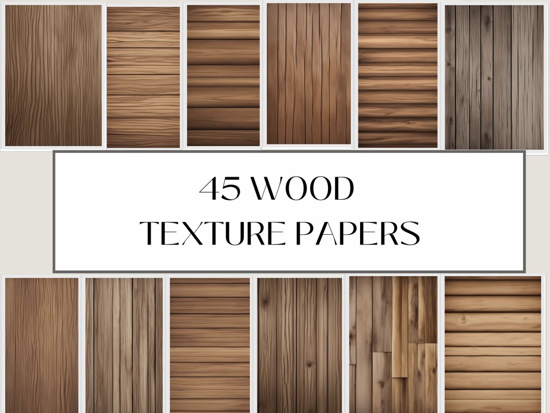 Wood Texture Digital Papers | Digital Download | Commercial Use I Wood ...