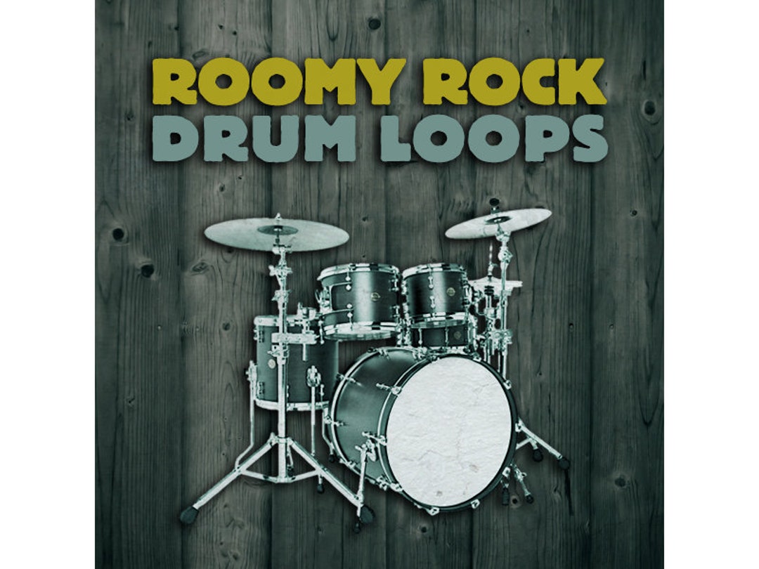 Roomy Rock Drum Loops (24-bit WAV) - Etsy