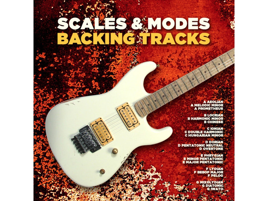 Scales & Modes - Backing Tracks for Guitar Improvisation Soloing - Etsy