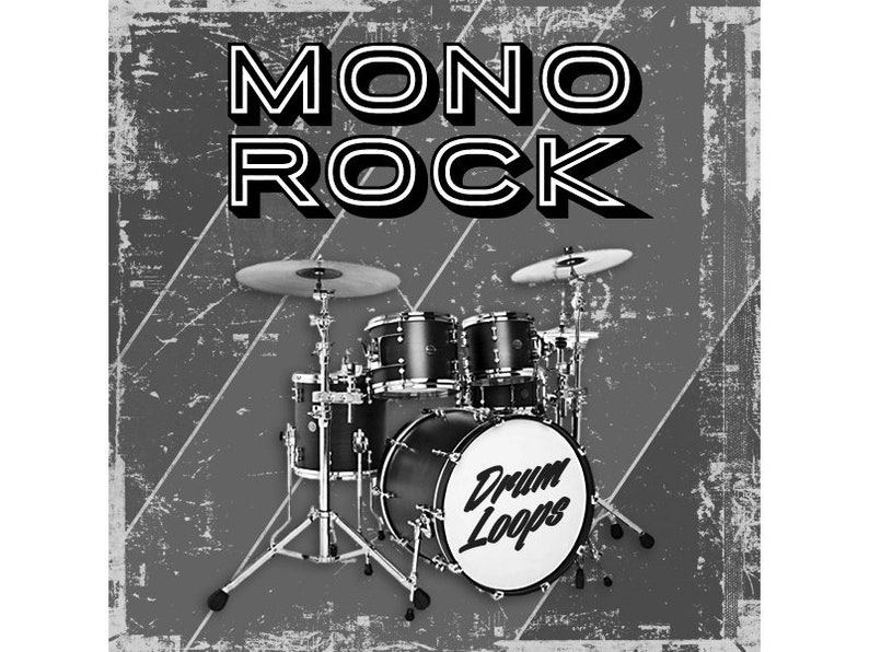 Mono Rock Drum Loops Classic Vintage Retro Rock Beats - Etsy