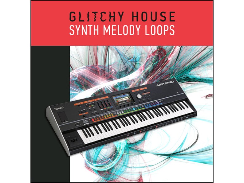 Glitchy House Synth Melody Music Loops Riffs EDM - 24-bit WAV - Etsy