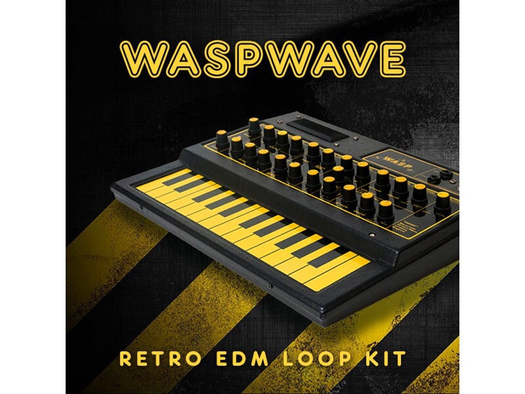 Waspwave - Retro EDM Loop Kit - Vintage Synth Pop Melodies Arps Drums ...