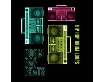 Boom Bap Drum Loops .wav Hip Hop Breaks Underground Backpack Rap Break ...