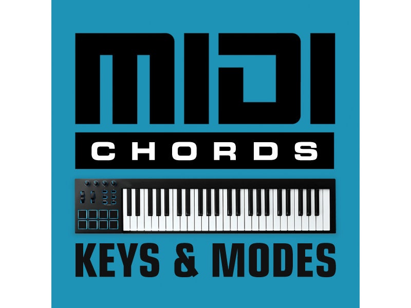 Midi Chords - Keys & Modes - General Midi Files - Etsy