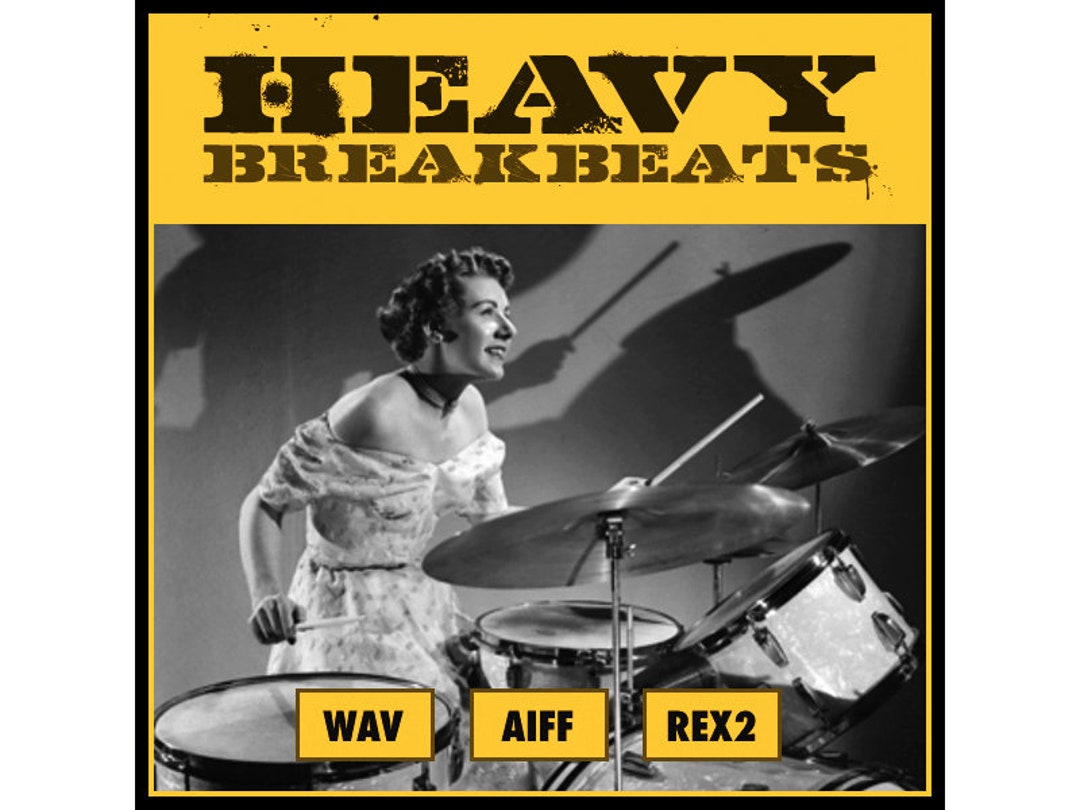 Heavy Breakbeats Drum Loops Drumfunk Big Beat (WAV AIFF REX2) - Etsy