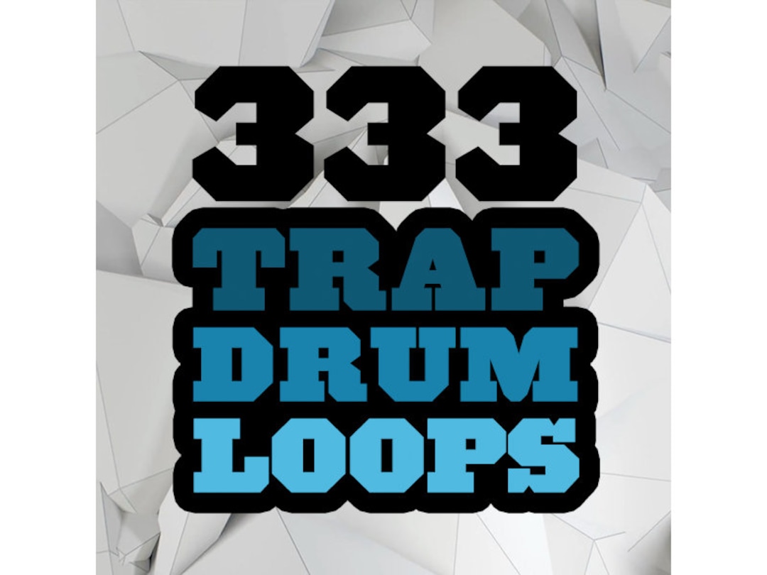 Trap Drum Loops - Hip Hop Dubstep Crunk Drill - 24-bit WAV - Etsy