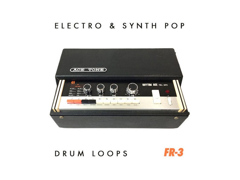 Ace Tone Rhythm FR-3 Vintage Drum Machine Loops Samples Synth Pop (24-bit WAV) - Etsy