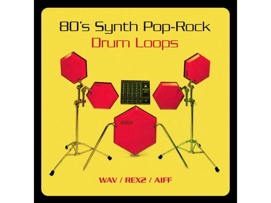 80's Synth Pop Rock Drum Loops Simmons SDS - WAV AIFF REX2 - Etsy