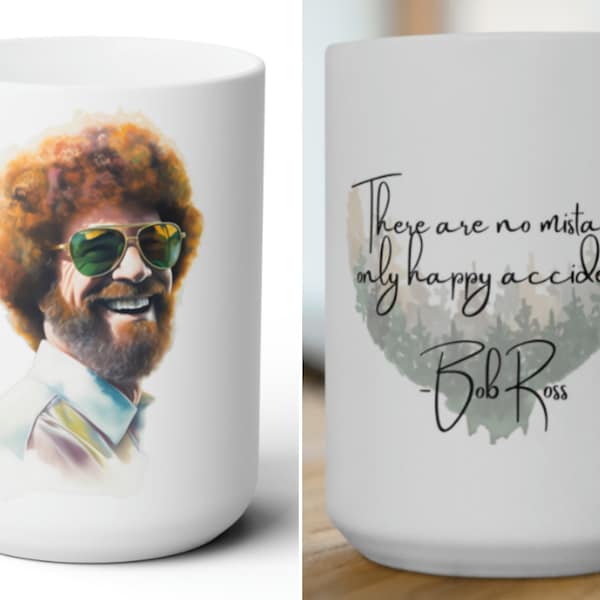 Bob Ross Svg - Etsy