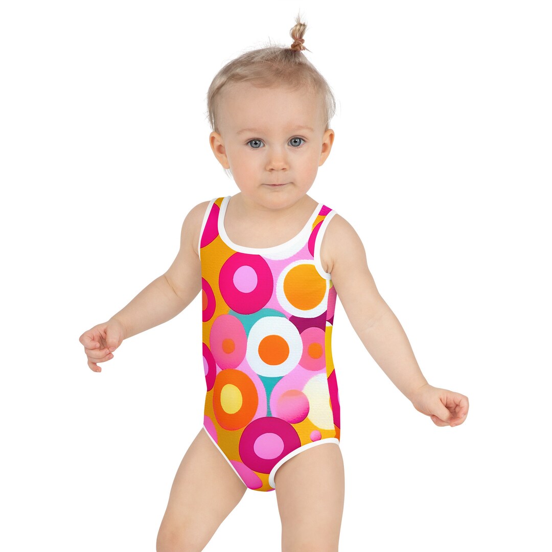 Tico Beach for Kids Swimsuit Youth Axolotl Swirls All-over Print ...