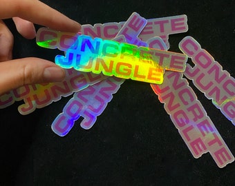 Concrete Finisher 16 Pcs Sticker Pack Laminated Vinyl Waterproof ...