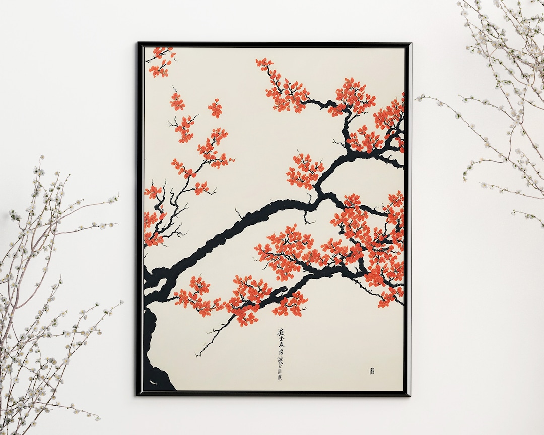 Japandi Wall Art PRINTABLE Digital Download, Japandi Decor Art, Japandi ...