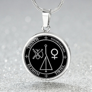 Personalized Haniel Sigil , Engraved Haniel Archangel Sigil ...