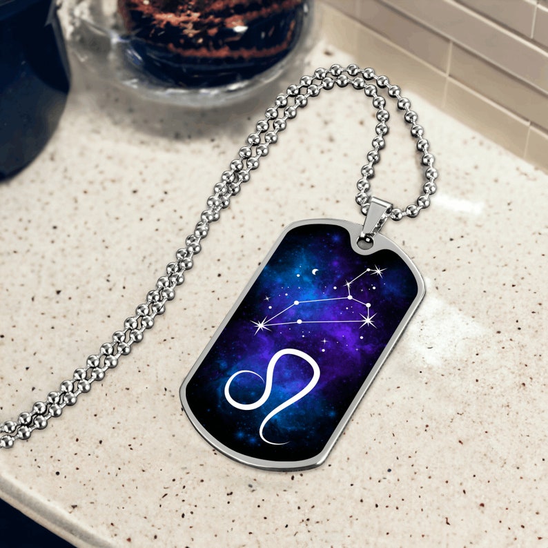 LEO NECKLACE, Leo Jewelry, Leo Pendant, Zodiac Sign Pendant, Leo ...